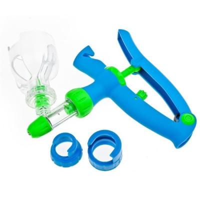 China Animal Husbandry 1ml Automatic Injector Syringe Veterinary Plastic for sale