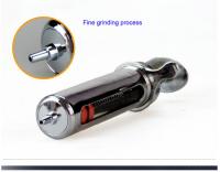 China Copper 20ml Veterinary Metal Syringe 9.5cm Luer Lock Metal for sale