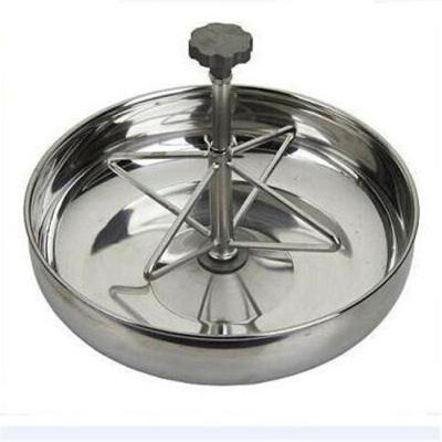 China Small Ss304 Pig Trough Feeder 25cm Stainless Steel Pig Feeder for sale