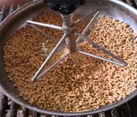 China 750g Stainless Steel Hog Feeder 25cm Piglet Milk Feeder for sale