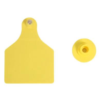 China Animal Plastic TPU Livestock Ear Tags Goat 74mm Farm Pig for sale
