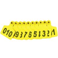 China Animal Plastic TPU Livestock Ear Tags Goat 74mm Farm Pig for sale