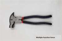 China Nonslip Handle 25.4cm Electric Fence Tools Hammer Head Pliers Iso19001 for sale