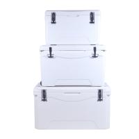 China LLDPE Hiking Ice Box Cooler 35QT Portable Drinks Cooler Box for sale