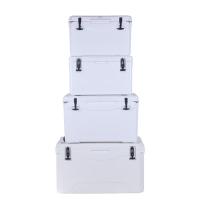 China LLDPE Rotomolded Ice Box Cooler Portable 25QT Plastic Insulated for sale