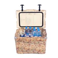 China Rotomolded Plastic Insulated Ice Box 75QT Transport Cooler Box for sale