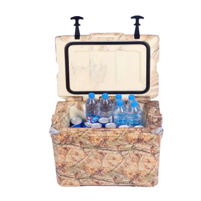 China Rotomolded Plastic Insulated Ice Box 75QT Transport Cooler Box for sale