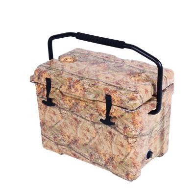 China Chest Wheels Rotomolded Ice Box Cooler Outdoor Hard 15QT for sale