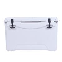 China Portable LLDPE Camping Cool Box 50QT Plastic Chiller Box for sale