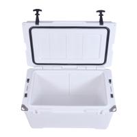 China BBQ LLDPE Ice Box Cooler 50QT Plastic Insulated Ice Box for sale