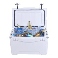 China BBQ LLDPE Ice Box Cooler 50QT Plastic Insulated Ice Box for sale