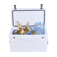 China LLDPE Portable Ice Cream Cooler Box 63QT Plastic Chiller Box for sale