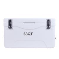 China Outdoor Hiking 63QT Ice Box Cooler Fishing 71cm Camping Rotomolded for sale