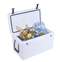 China LLDPE Portable Ice Cream Cooler Box 63QT Plastic Chiller Box for sale