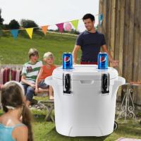 China Rotomolded 25QT Round Cooler Box 55cm Car Ice Bucket for sale
