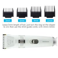 China Grooming Cat PHC-3 Animal Hair Trimmer 12mm Dog Hair Clippers for sale