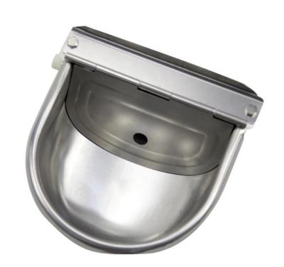 China Floating Horse 4L Cattle Water Drinkers Horse Stainless Steel Bowl for sale