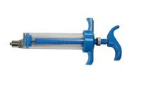 China Colored ISO9001 Plastic Steel Syringe TPX Animal Injection Veterinary for sale