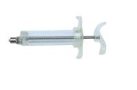 China Colored ISO9001 Plastic Steel Syringe TPX Animal Injection Veterinary for sale