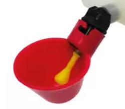 China Parrots Birds Quail Drinking Cups Plastic PP Quail Water Cups Heat Resistant for sale