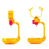 China Automatic Chicken Poultry Drinking Cups 360 Degree Direction for sale