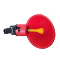 China Humanized Chicken Drinking Poultry Water Drinkers OEM Red Color for sale