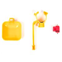China Tasteless Plastic Poultry Nipple Drinker PP SS304 Chicken Nipple Waterer for sale
