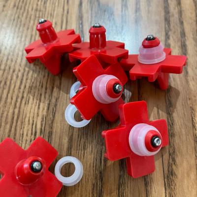 China Side Mount Horizontal Chicken Nipples Chicken Water Drinking Nipples for sale
