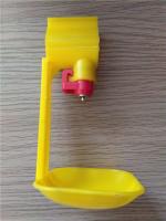 China Automatic Poultry Water Drinkers Chicken Nipple Drinkers With Hanging Cup for sale