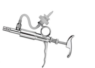 China 5cc Continuous Injection Veterinary Syringe Automatic Vaccine Syringe for sale