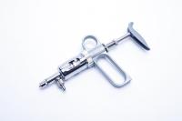 China Adjustable 10ml Poultry Automatic Injector Syringe With Luer Lock for sale