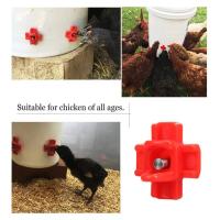 China Horizontal Side Mount Poultry Water Nipples Poultry Water Nipples 36mm Height for sale