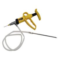 China 5ml Automatic Injector Syringe Plastic Veterinary Continuous Sheep Drench Gun for sale