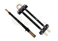 China 700W Tube Copper Wire Wound Resistor Water Cooled For Dump Load for sale