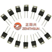 China 100 Ohm 50 Watt Thick Film Power Resistor 1% Tolerance 100PPM Through Hole for sale