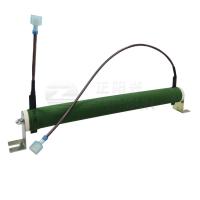 China High Power Ceramic Tubular Wire Wound Resistor 500W Long Wire Non-Inductive for sale
