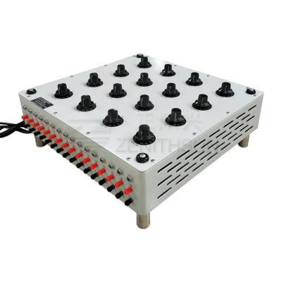 China 16 Channel 150W Variable Power Resistor Box with Sliding Knobs for Load Testing for sale