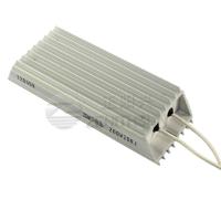 China Aluminum Housed Wirewound Dynamic Braking Resistor For Vfd  With Flying Leads for sale