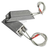 China 100W Aluminum Wire Wound Resistor Braking  Power Metal Shell Case for sale