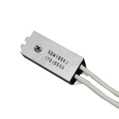 China ZENITHSUN Dynamic Braking Resistor IP20 Aluminum Cased 50w Wirewound Resistor for sale
