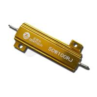 China 50W High Power Led Load Resistor Cable Leaded Aluminium Housed for sale