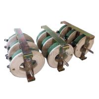 China 900Watt Cement Coated Wire Wound Rheostat Ceramic Variable With Knob for sale