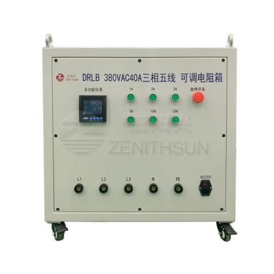 China 380V 40A Hand Carried 3 Phase Load Bank Portable AC Variable Resistive for sale