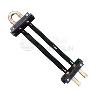 China 3KW Tube Copper Water Cooled Resistor Wire Wound With Mounting Bracket for sale
