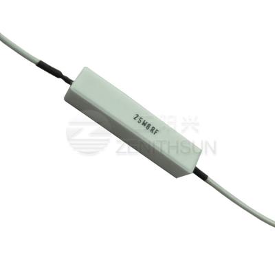 China 25W Ceramic Cement Resistor Non-Flammable Power Resistor High Surge 5W-25W for sale