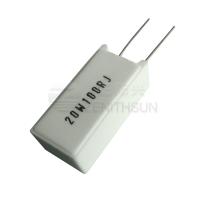China 5W 2Ohm Radial Resistor Ceramic Cement Wirewound With Tolerance 5% for sale