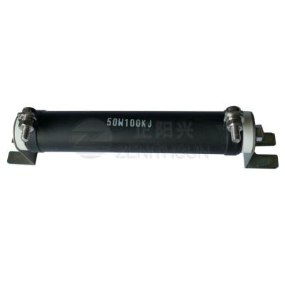 China 50W 100k Non-Inductive High Voltage Resistor Power With Mounting for sale