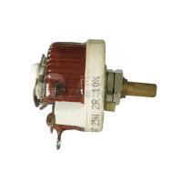 China 25Watt Wire Wound Rheostat Potentiometer Vitreous Tray Variable for sale