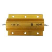 China 100W High Power Resistor Metal Clad Wire Wound Dynamic Braking for sale