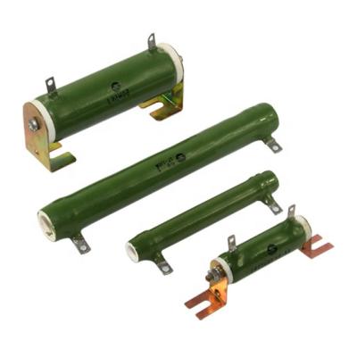 China 300W 100RJ Wirewound Power Resistor Enamel Ceramic Tube High Power Resistor for sale